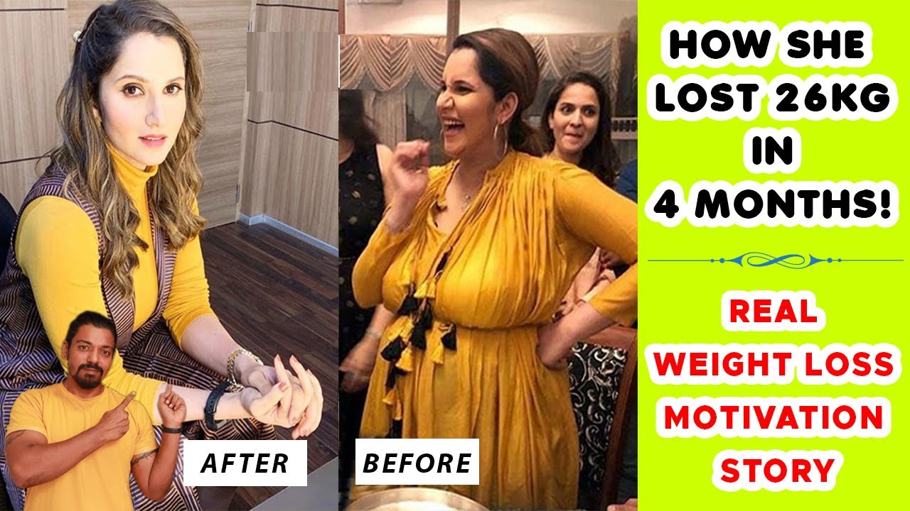 Real Weight Loss Motivation Story | How She Lost 26 Kg in 4 Months ...