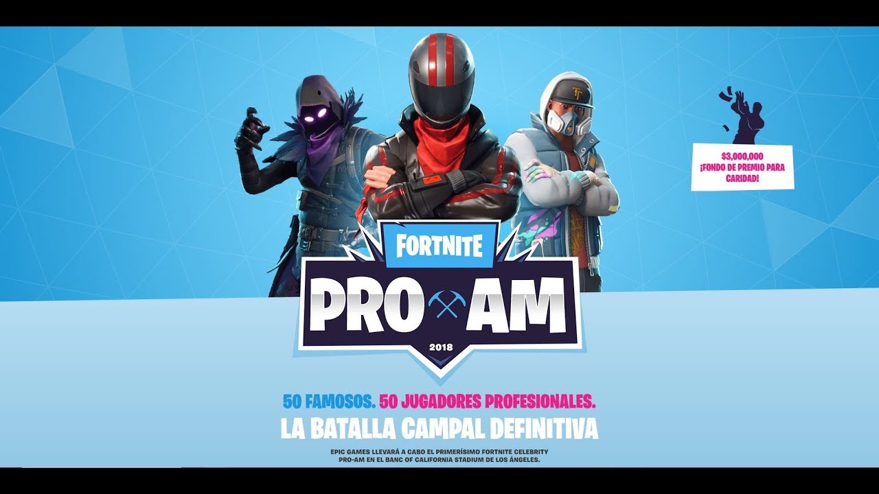 Fortnite Celebrity Pro-Am | #FortniteProAm | Official LiveStream - YouTube