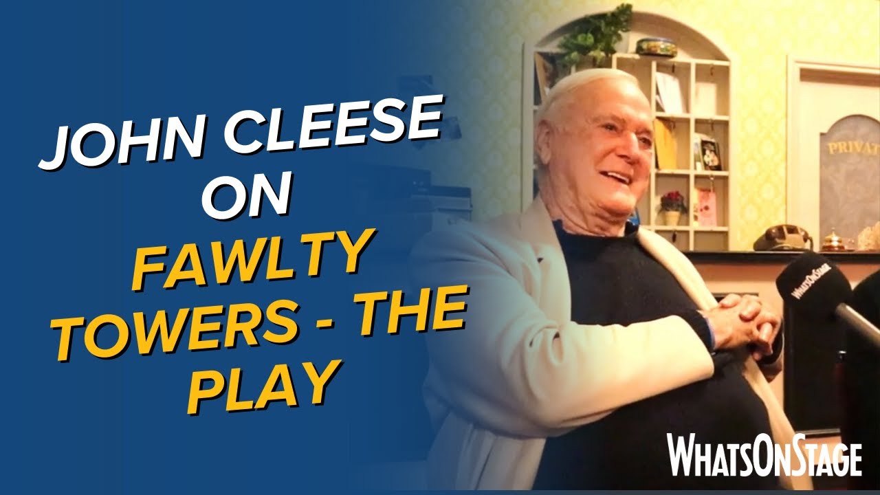 John Cleese and the West End cast of Fawlty Towers - The Play | Interviews and show footage ...