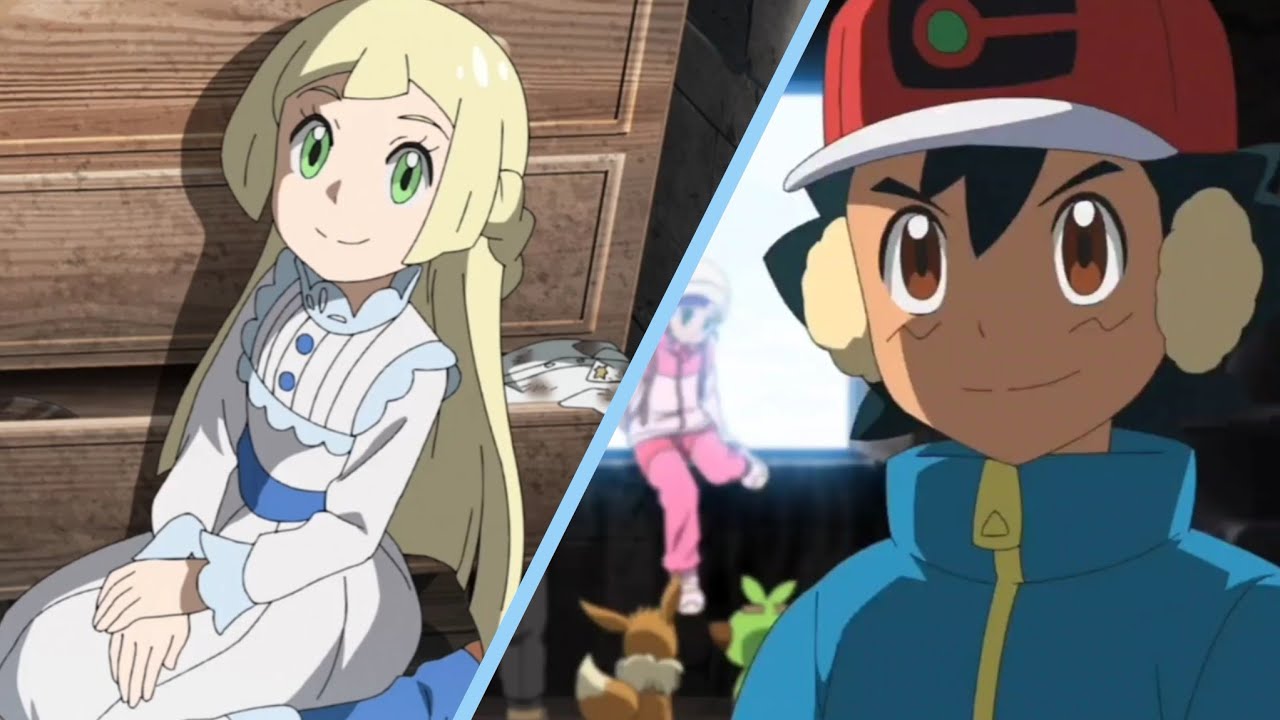 Pokémon Ash X Lillie [AMV] Alan Walker The Drum #aureliashipping ️🤍 ...