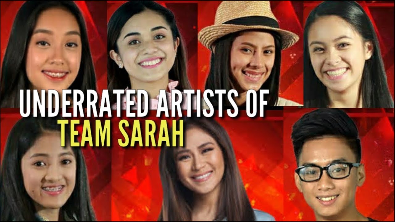 UNDERRATED ARTISTS OF TEAM SARAH GERONIMO DURING THE VOICE TEENS ...