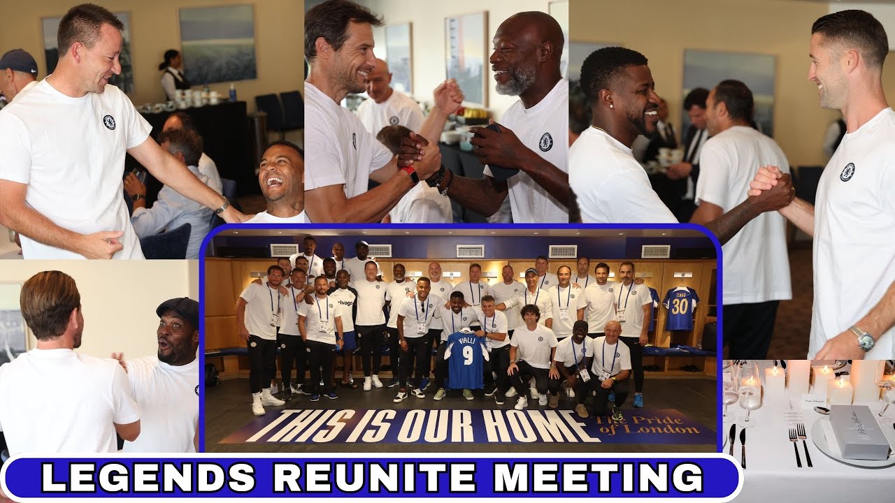 The Return Of The Legends! Ramires, Obi, & Jhon Terry Storms Stamford ...