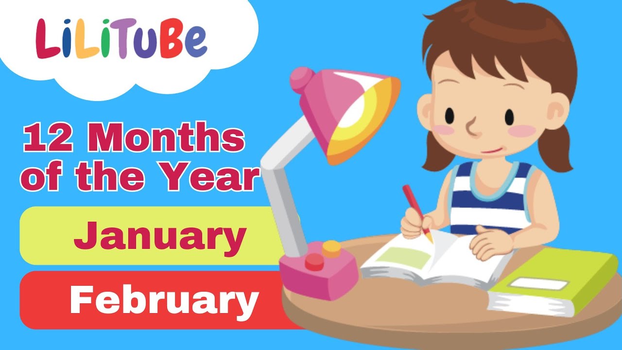 Months of the Year Song - January, February, March and More Nursery ...
