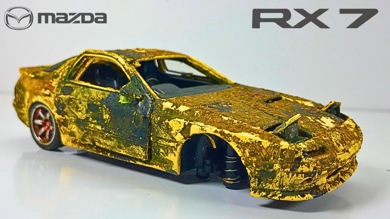 Rescuing an Abandoned Mazda RX7 – Full Restoration Project # ...