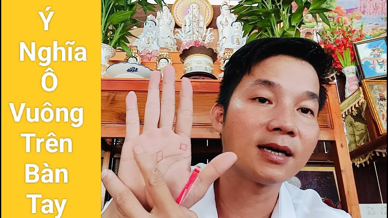 Ý Nghĩa Ô Vuông Trên Bàn Tay"Xem Chỉ Tay Tâm Linh"Hihi Coi Tivi"Zalo ...