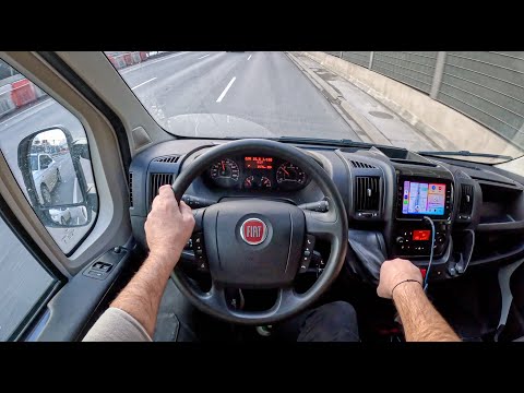 2024 Fiat Ducato [2.2 140HP] |0-100| POV Test Drive #1912 Joe Black