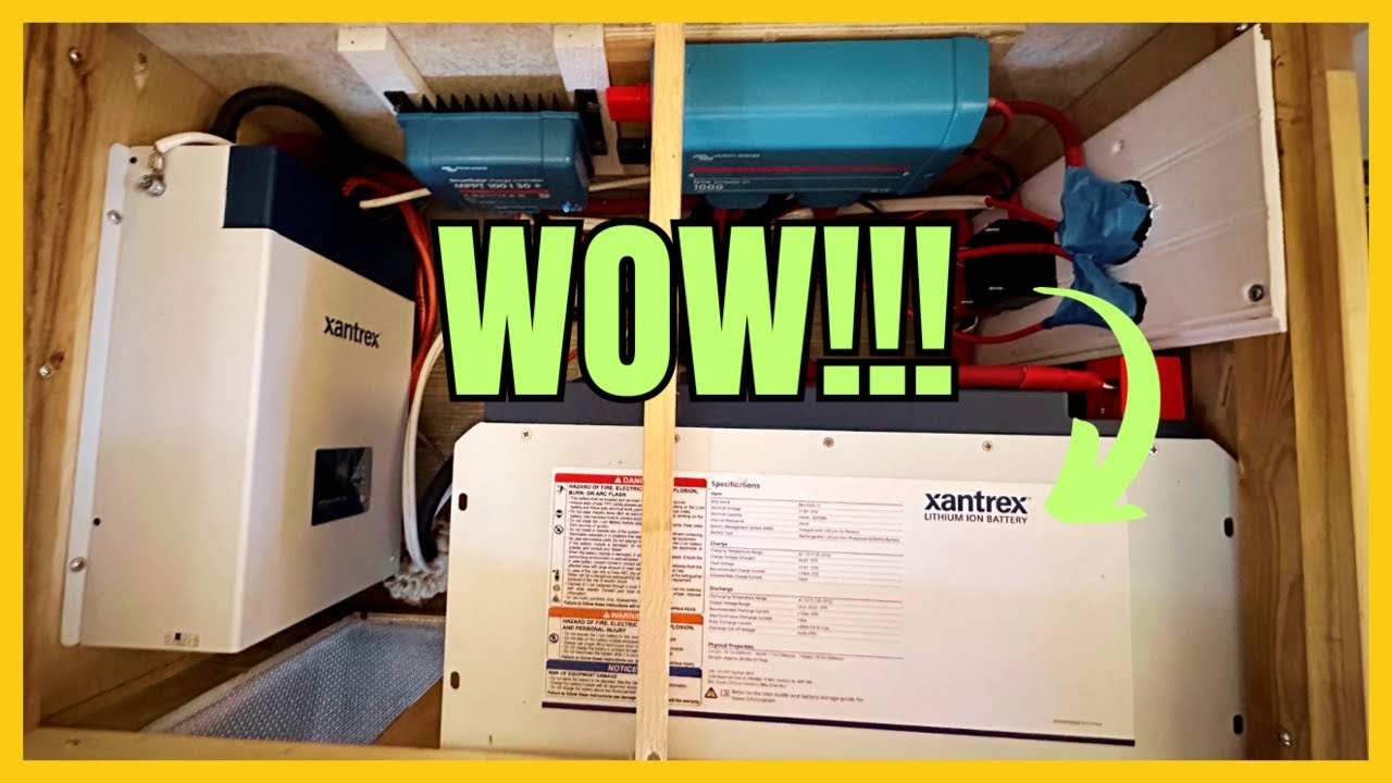 RV Lithium Battery & Solar Install Setup Walkthrough! - YouTube