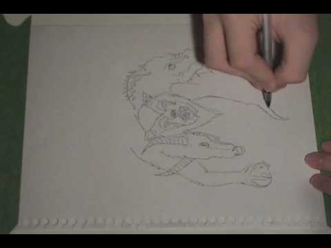 I Draw Creatures Episode 8- The Chimera - YouTube