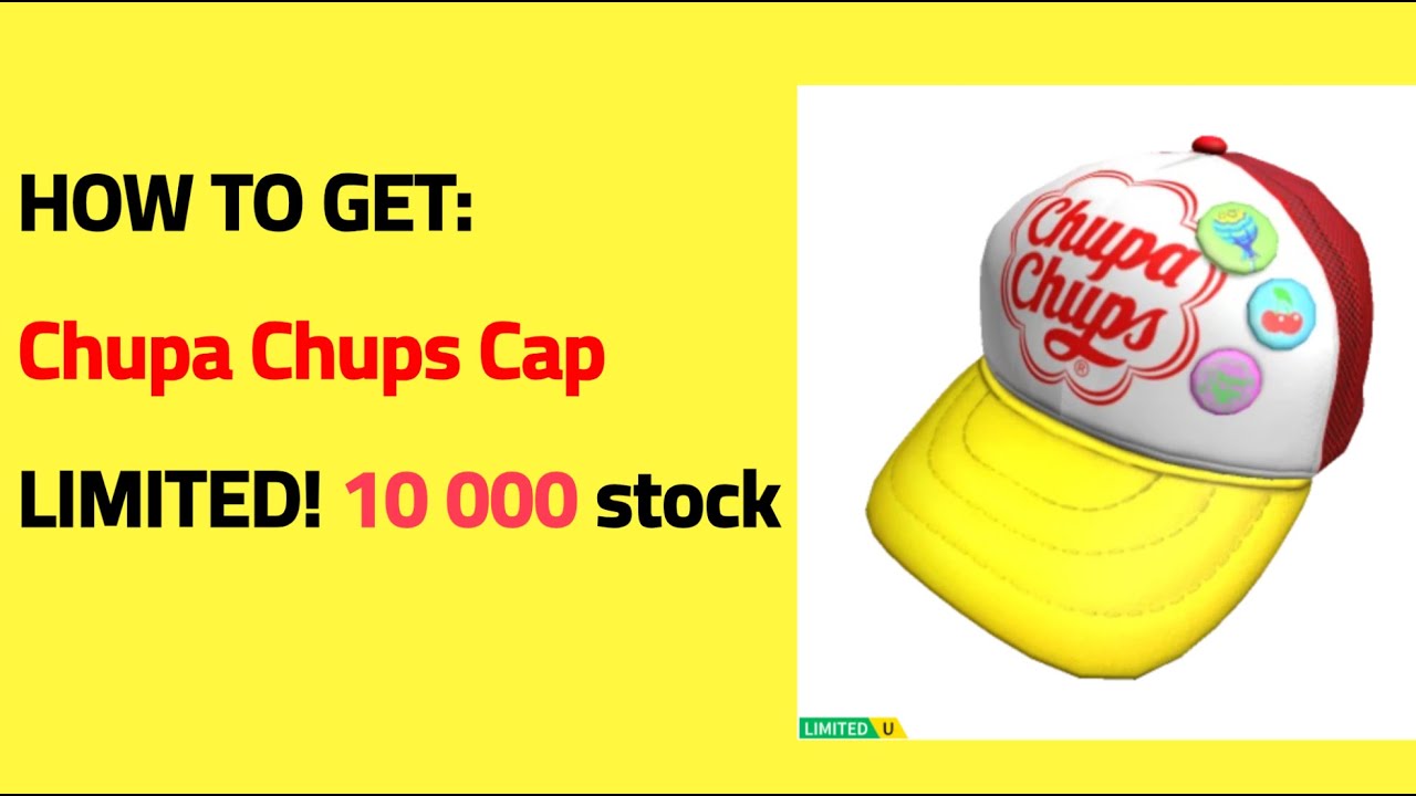 VPN / MENA REGION ONLY | LIMITED UGC CHUPA CHUPS CAP in Chupa Chups ...