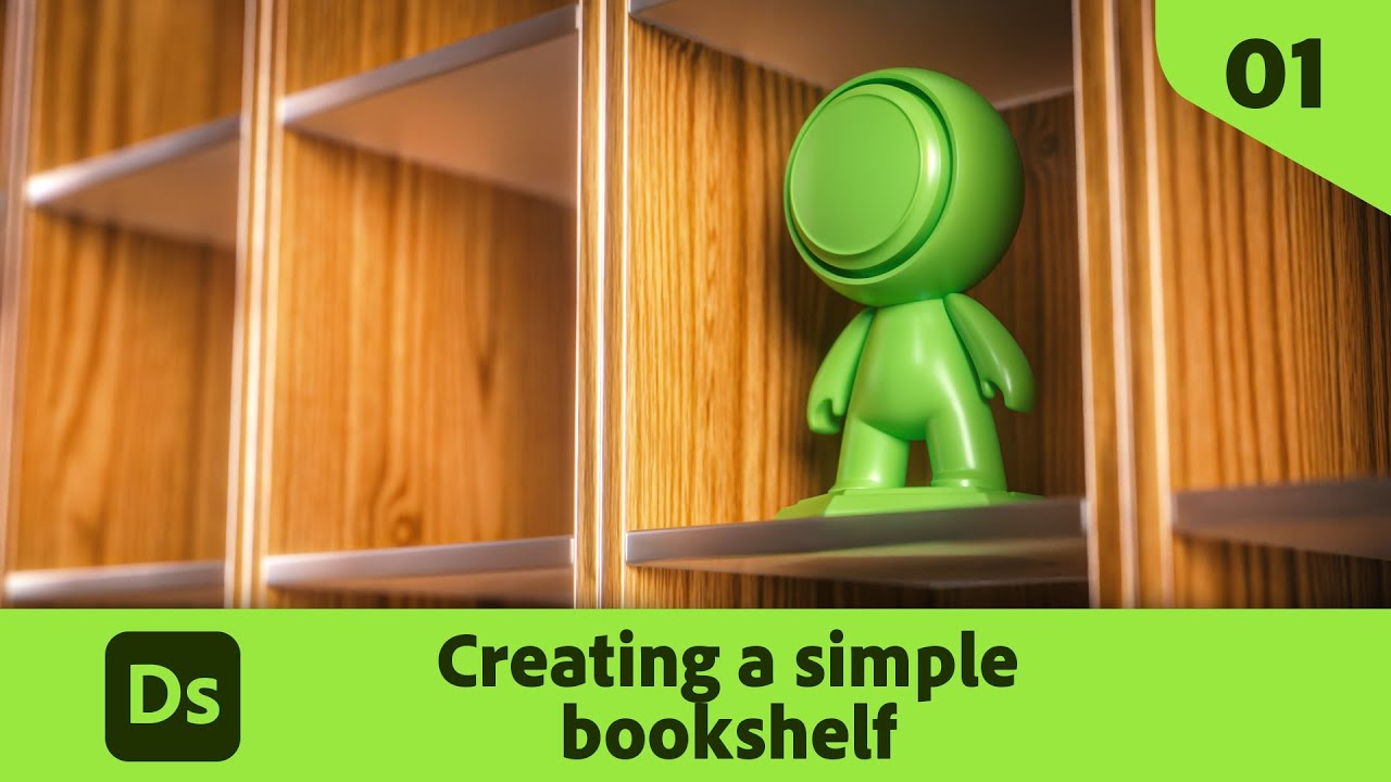Substance 3D Designer-Creating a simple bookshelf with the Substance ...