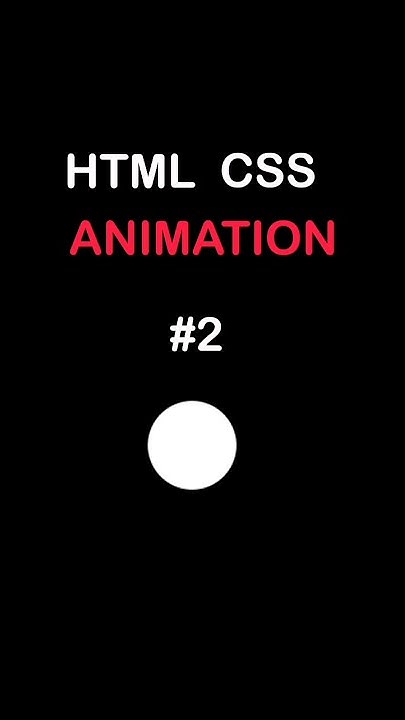 html css animation part2 - YouTube