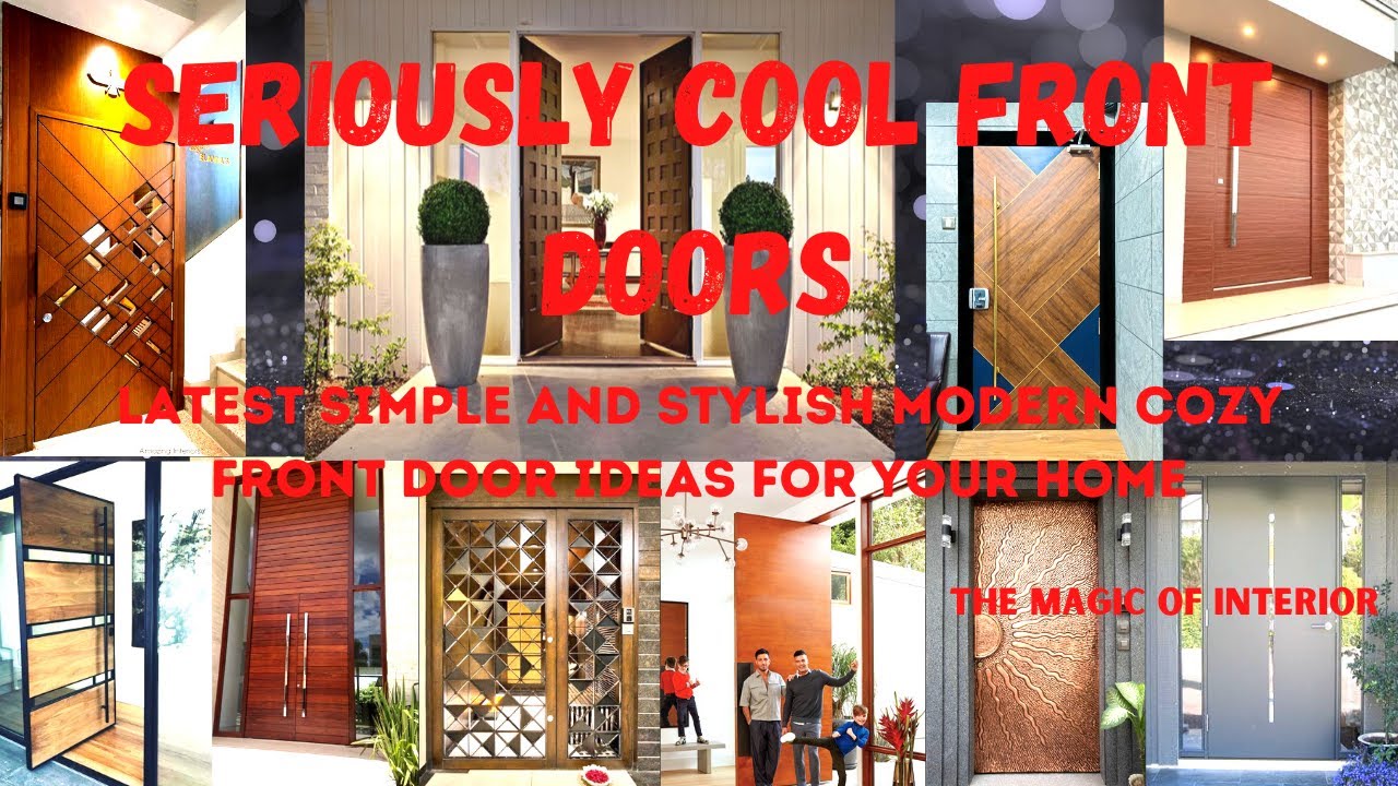 130 SERIOUSLY COOL FRONT DOORS/These Creative Ideas That'll Help You To ...