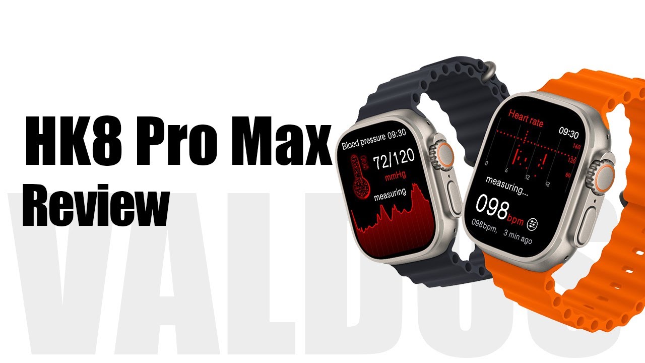 HK8 Pro Max Smart Watch; 2 Minute Full Time Version Quick Unboxing ...