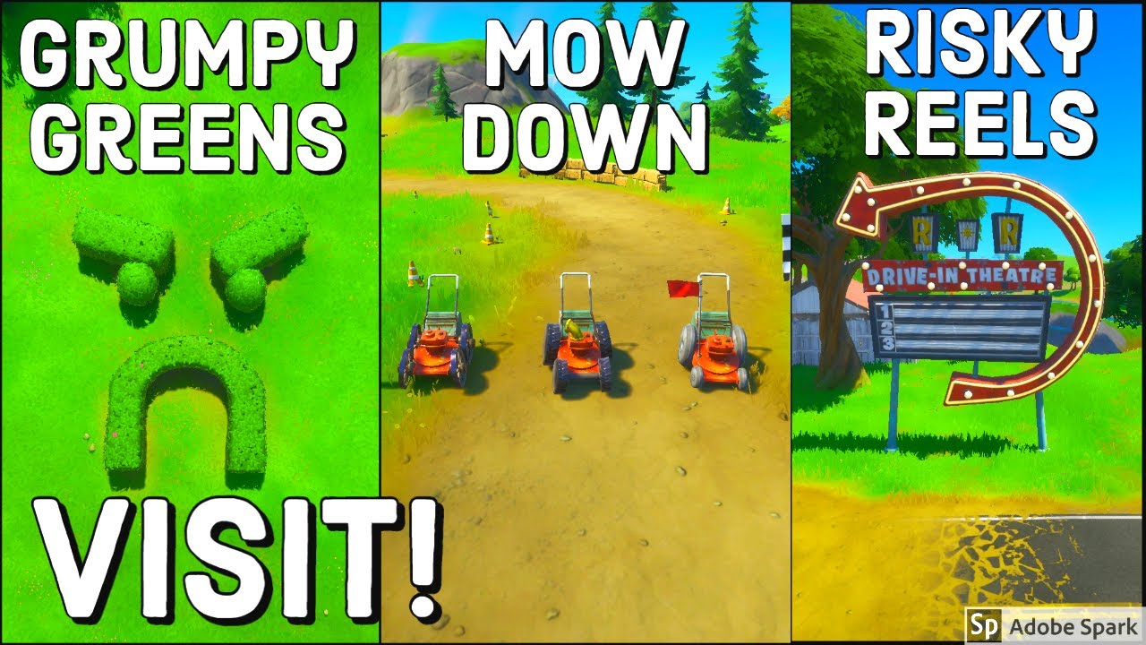 Visit Grumpy Greens, Mowdown and Risky Reels All Locations! - TnTina's ...