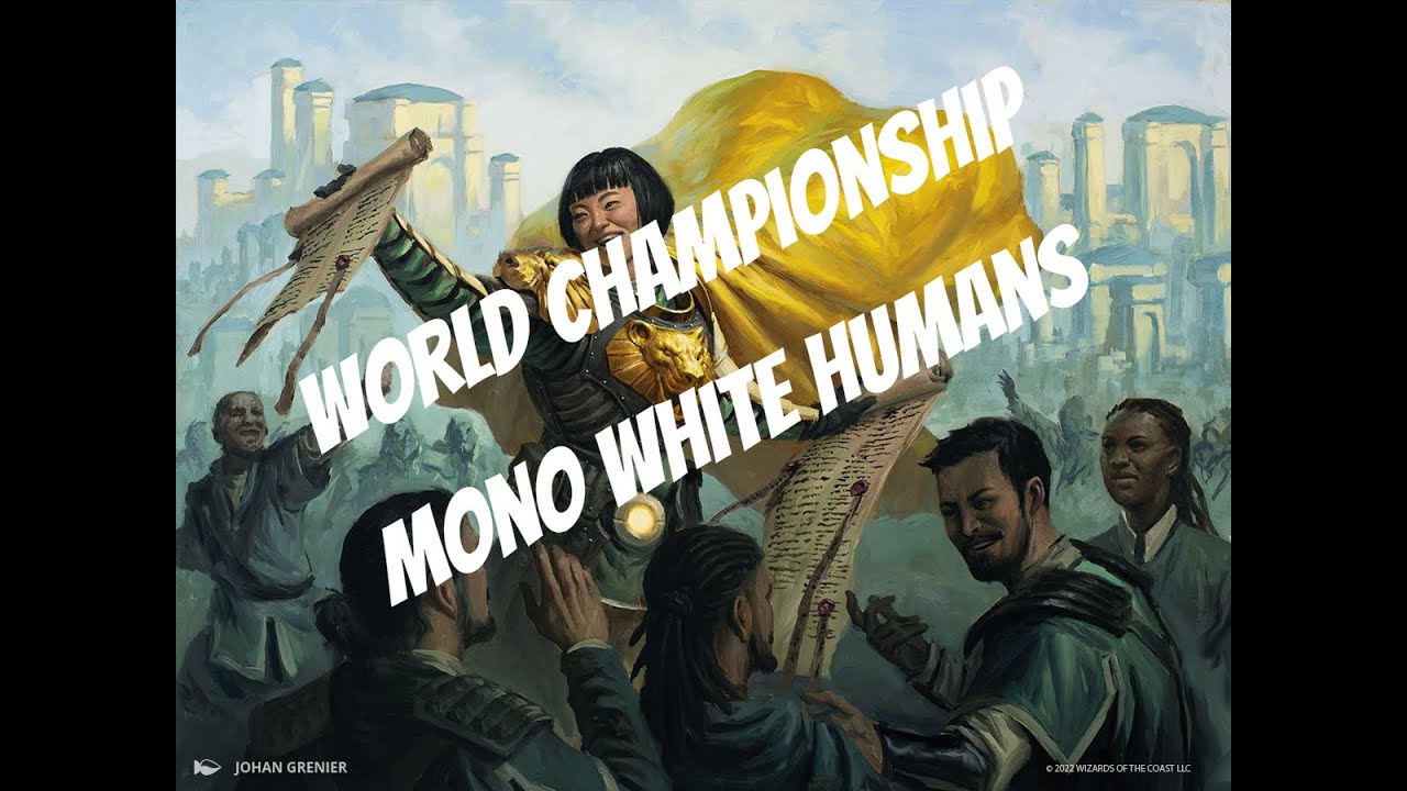 Jim Davis's Mono White Humans//STANDARD//MTG Arena - YouTube