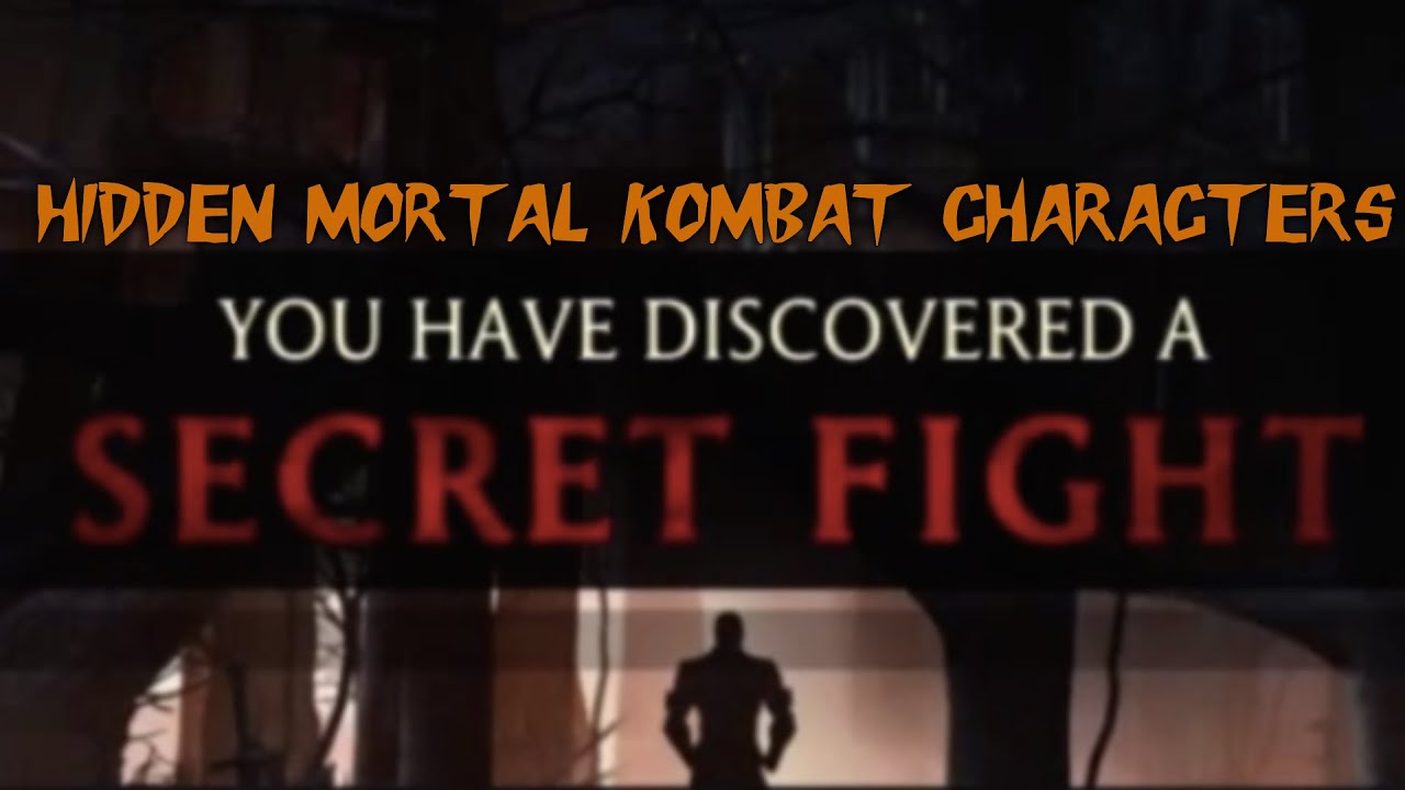 The Hidden Mortal Kombat Characters (Mortal Kombat Secrets #3) - YouTube