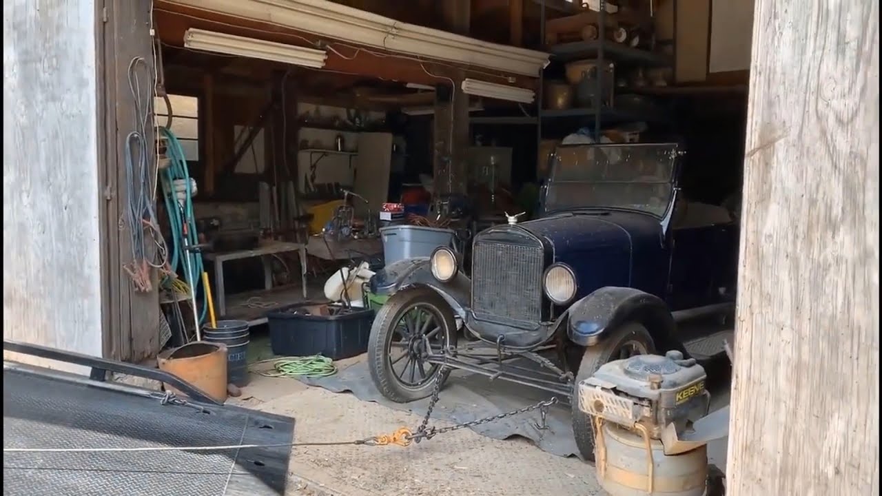 ABANDONED 'Ford Model T' Rescued After 40 Years In The Woods! | Model T ...