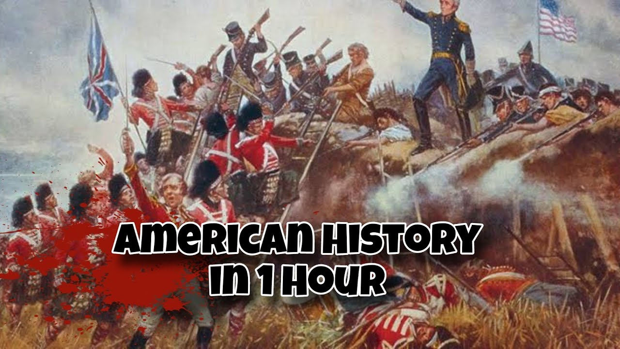 American History in 1 Hour and 8 Minutes - YouTube