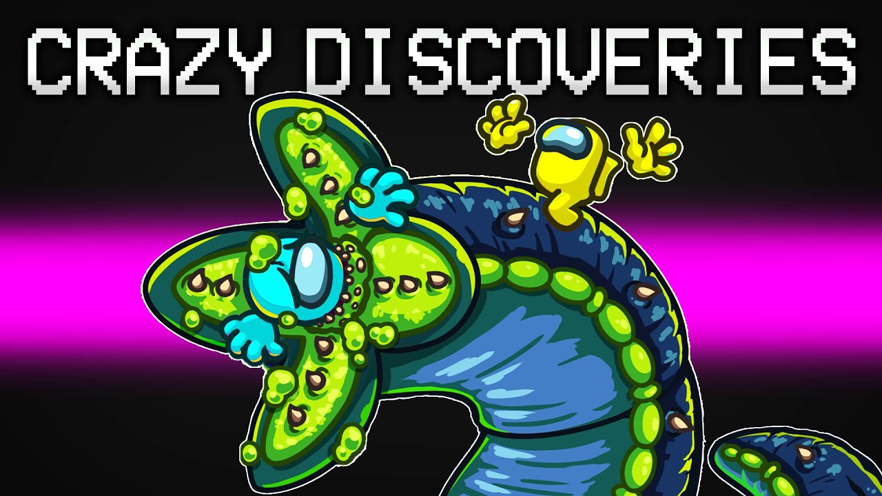 I Found a KILLER WORM on Polus in Among Us! - YouTube