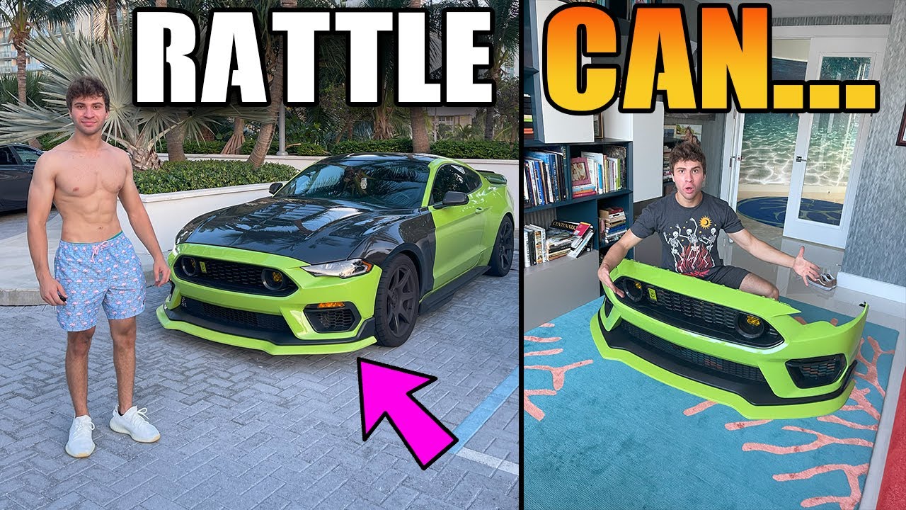 I COLOR MATCHED MY MUSTANG'S MACH 1 BUMPER SPLITTER TO THE FACTORY ...