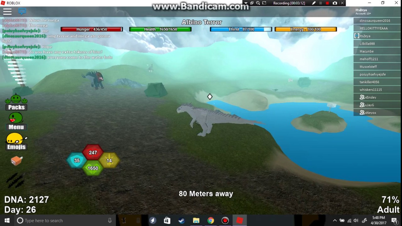 DINO SIM - HOTHEAD MEGAVORE VS MAYHEM REX AND ALBINO TERROR - YouTube