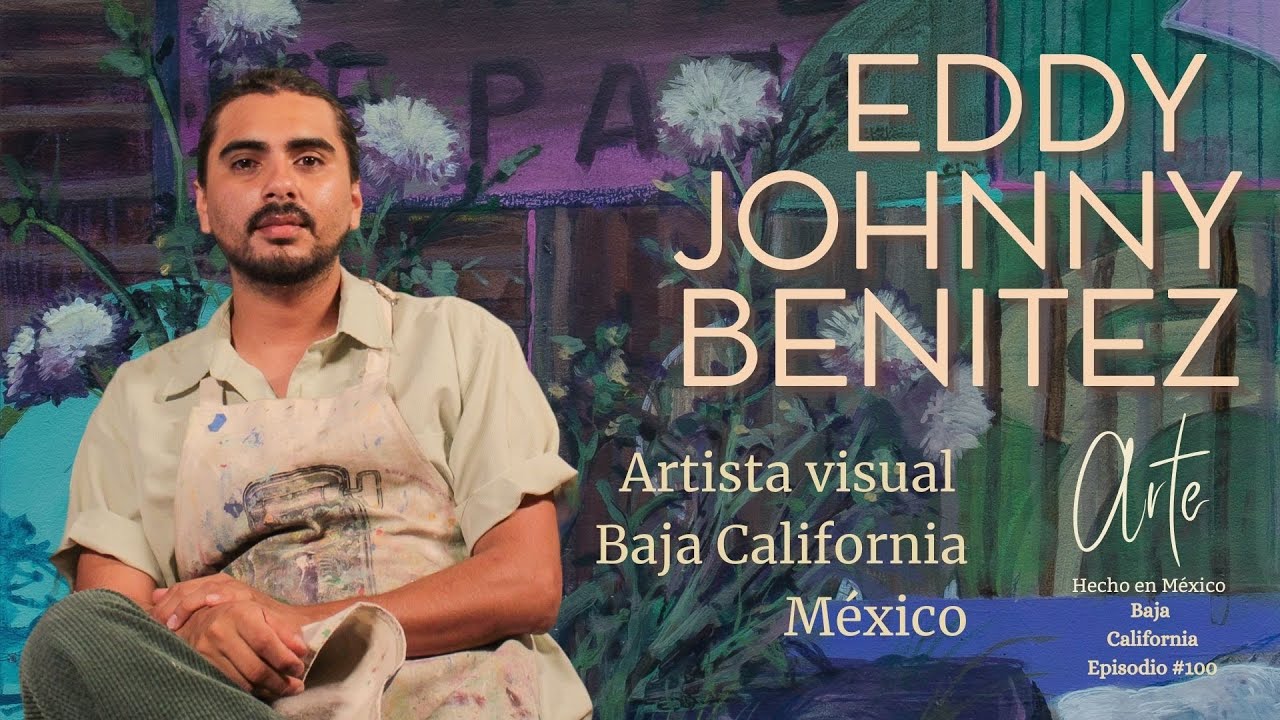 Eddy Benitez: la pintura y la experimentación con materiales - YouTube