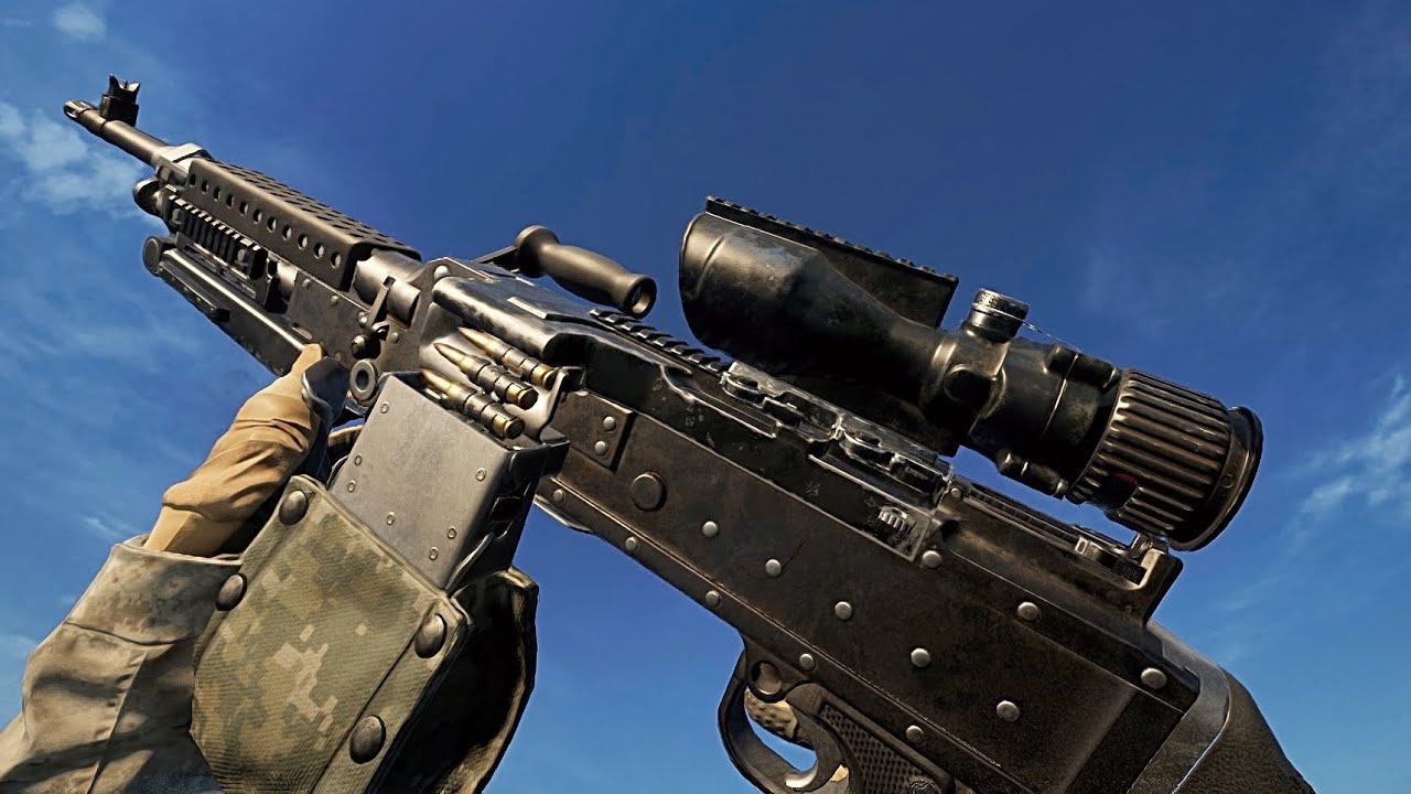 USMC M240 Combat - Squad Super Mod - YouTube
