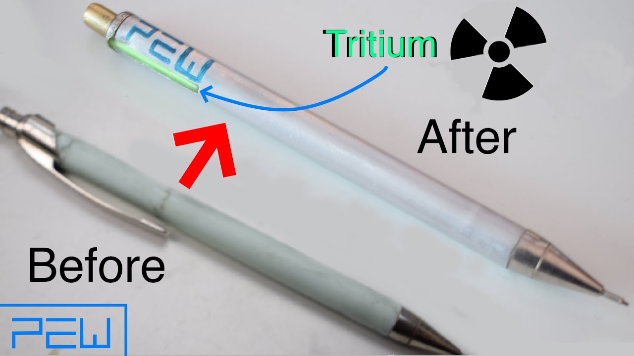 DIY Nuclear Pencil from Tritium and Aluminum | Projects Electrifying ...