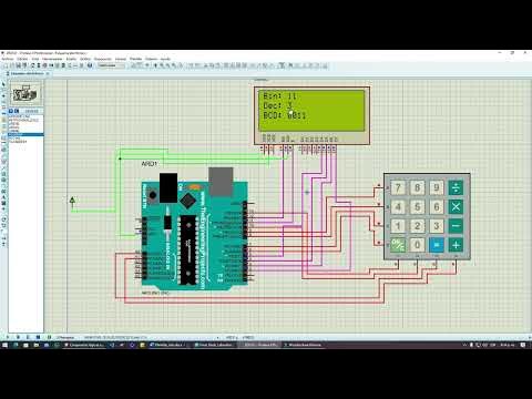 Laboratorio Arquitectura de hardware No 1 Arduino BCD y Operaciones Aritmetricas - YouTube