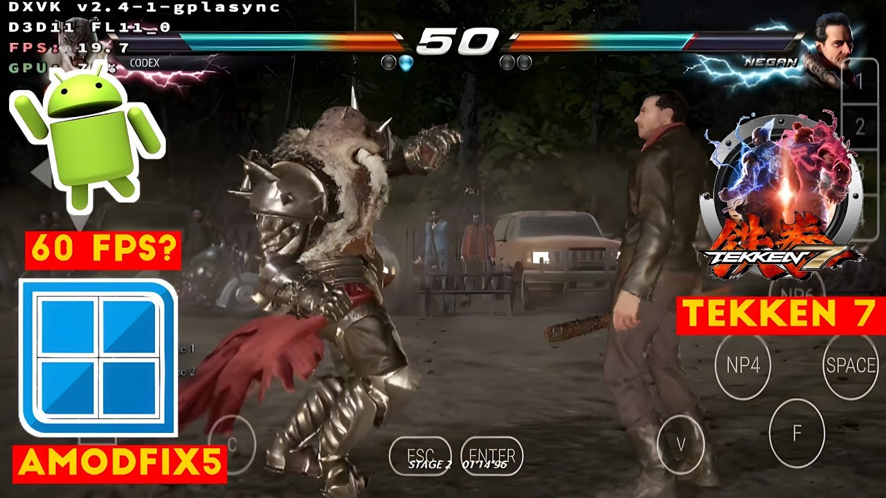 Tekken 7 on ANY Android Phone! Best Winlator Settings 2025 - YouTube
