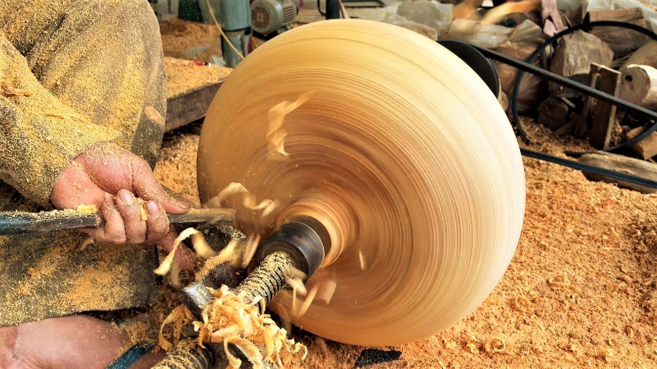 Sophisticated Wood Lathe / Unique And Fancy Handicraft Products With ...
