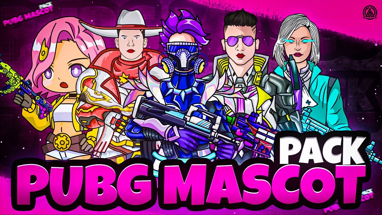5 Free Pubg Mascot Logo Pack | Download Best Pubg Mascot Logo Pack By ...