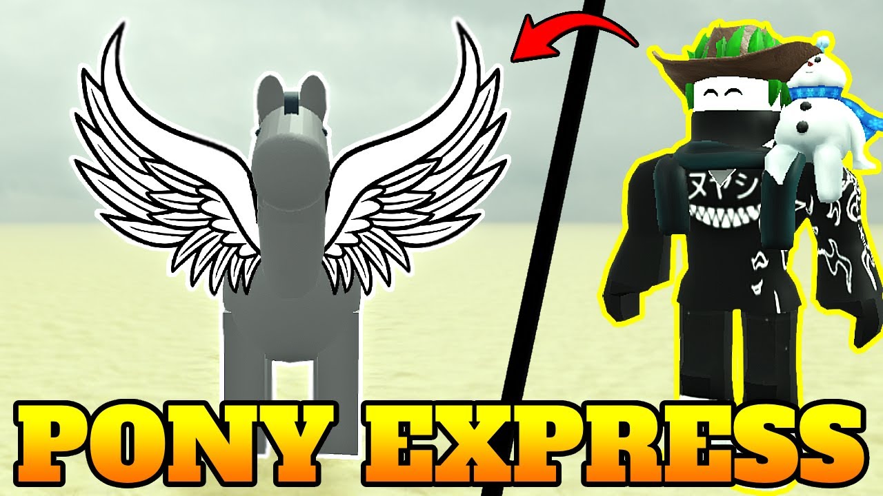 EASIEST WAY TO COMPLETE *PONY EXPRESS* CHALLENGE | ROBLOX | DEAD RAILS ...