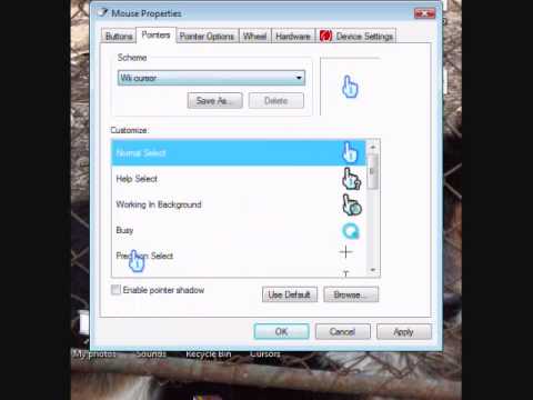 My cursor mania - YouTube