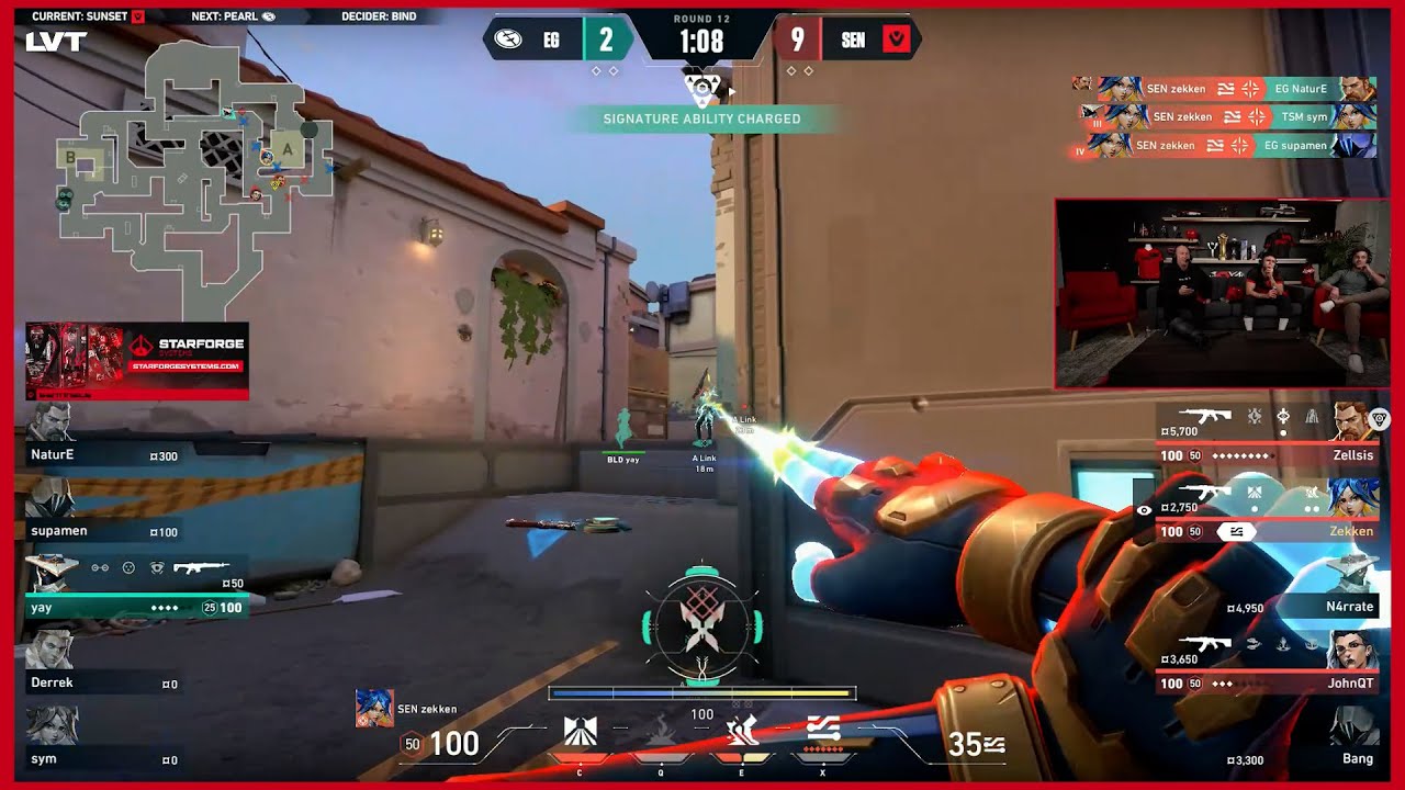 SEN Zekken ACE Against Evil Geniuses In SEN City Classic - YouTube