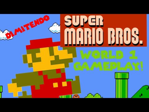 The Beginning! - Super Mario Bros. - Gameplay Walkthrough Part 1 - YouTube