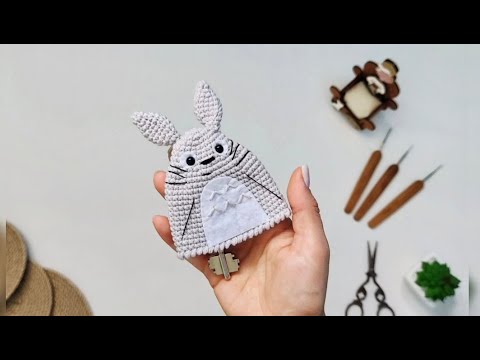 Ключница крючком, видео мастер класс вязания - YouTube