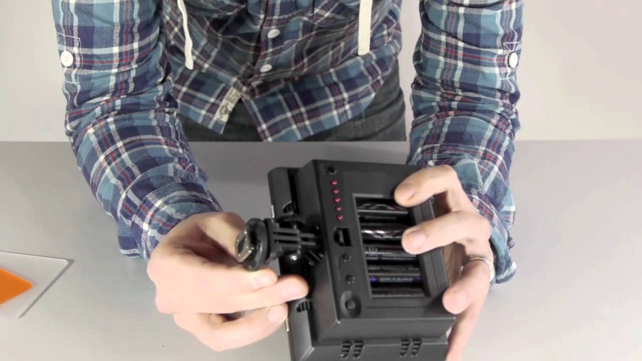 Video-LED Leuchte YN-160 Yongnuo - by www.enjoyyourcamera.com - YouTube