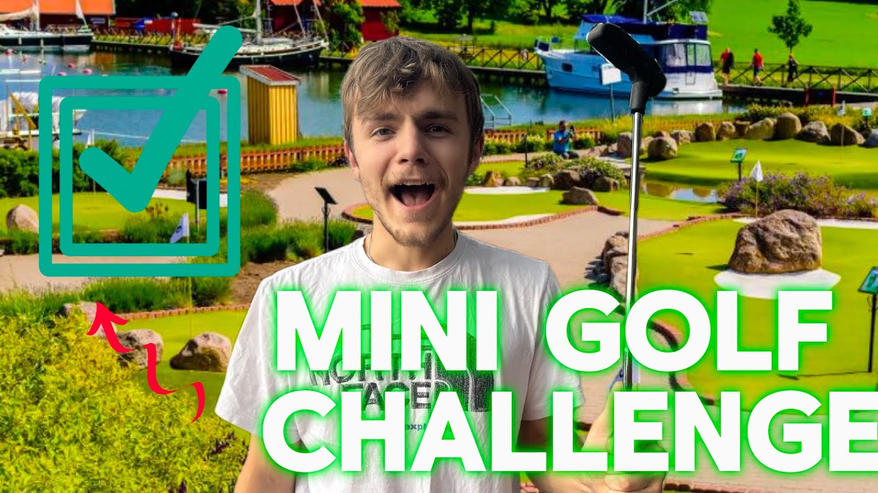 Mini Golf With my Girlfriend… But With INSANE Challenges Every Hole ...