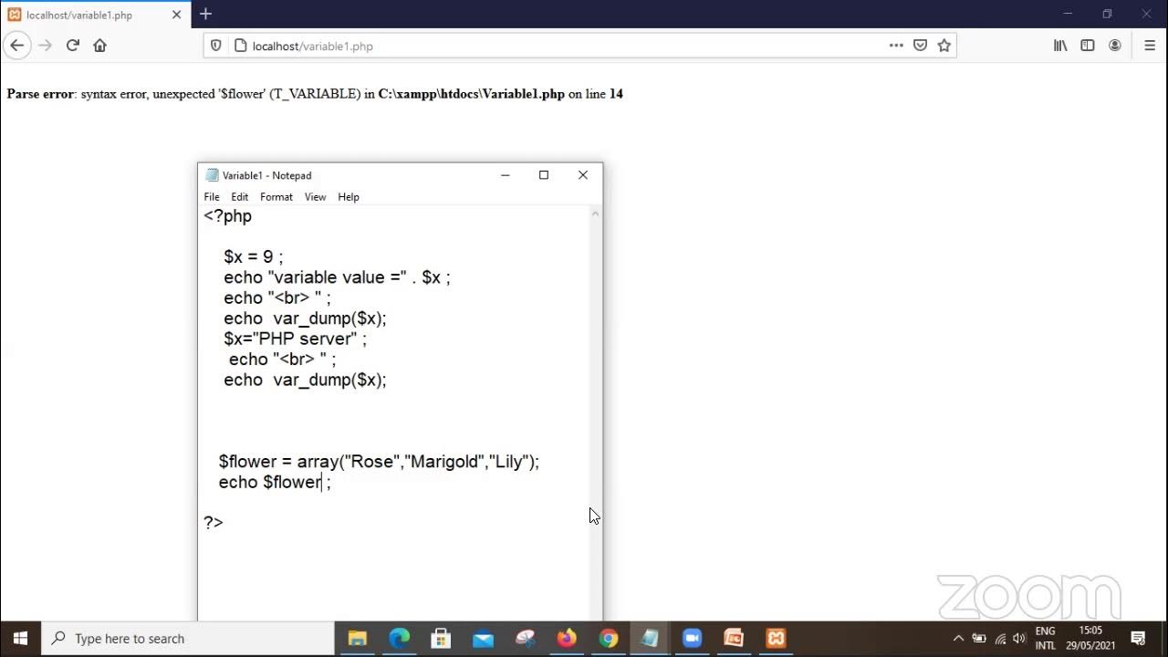 YCMOU MVSM 62333 TYBCA CMP 517 PHP Programming - YouTube