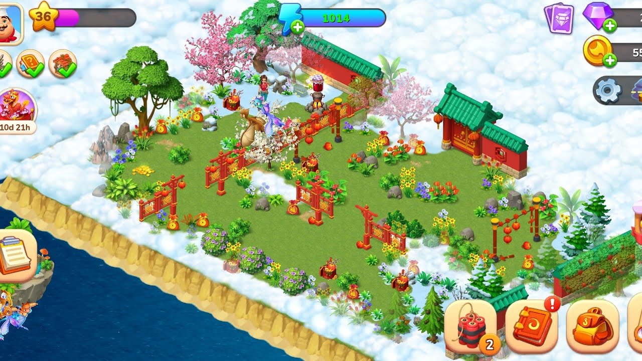 Dragonscapes Adventure Lunar new year walkthrough part- 1 - YouTube
