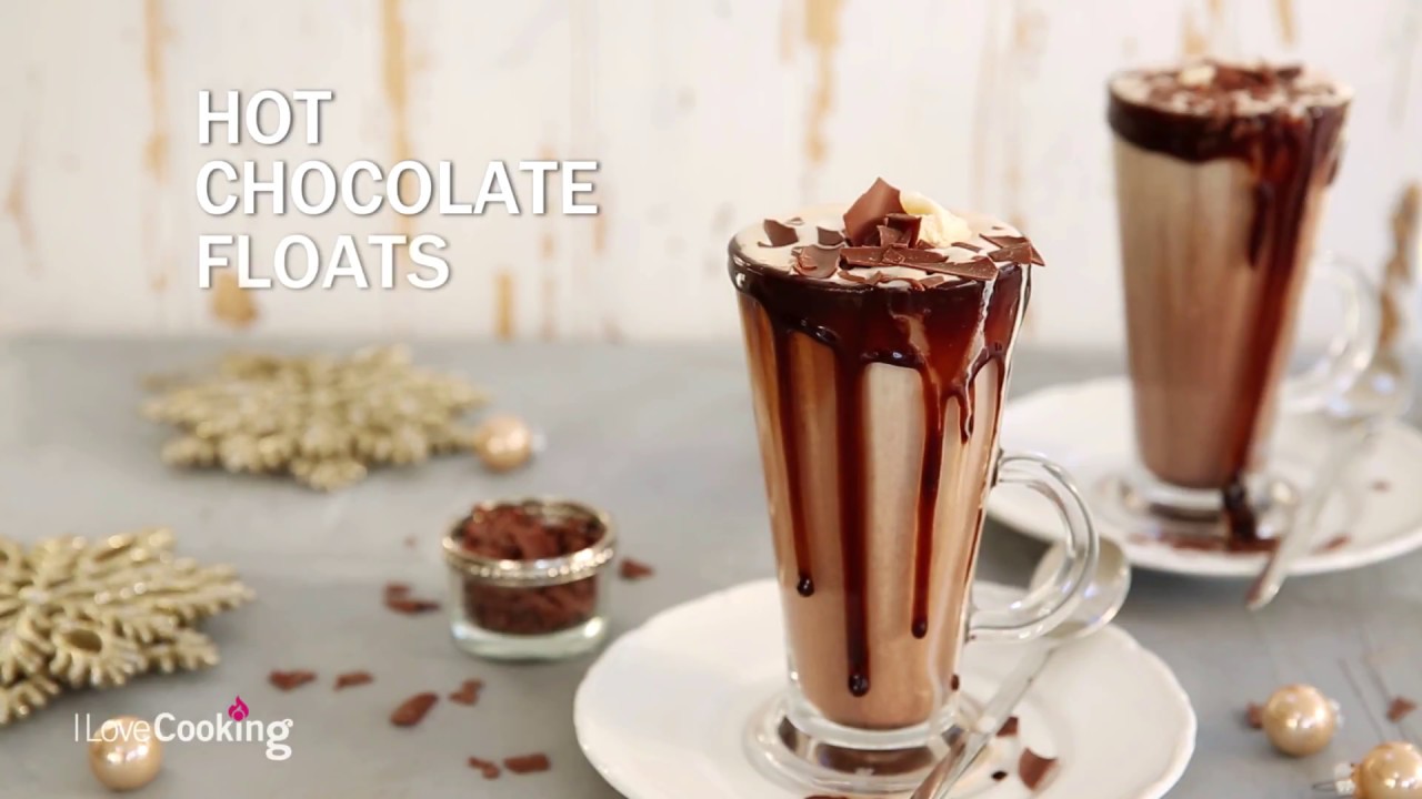 Hot Chocolate Float - YouTube