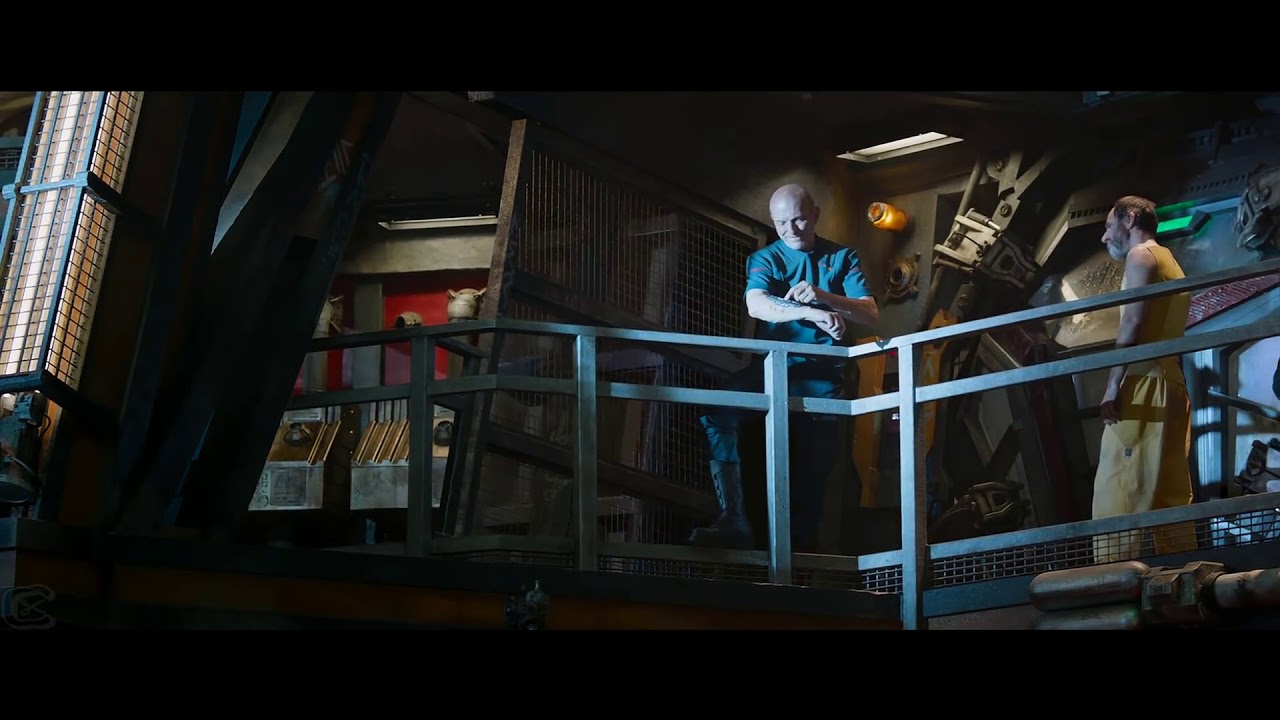 Guardians Of The Galaxy Prison Plan Scene - YouTube