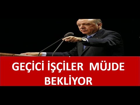 GEÇİCİ İŞÇİLER   TAM KADRO MÜJDESİNİ BEKLİYOR
