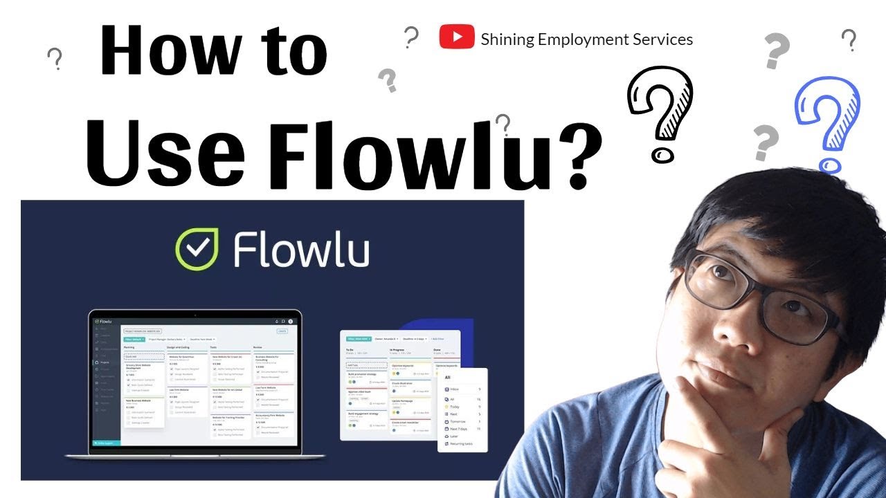 How to use Flowlu? - (Customer's portal) - YouTube