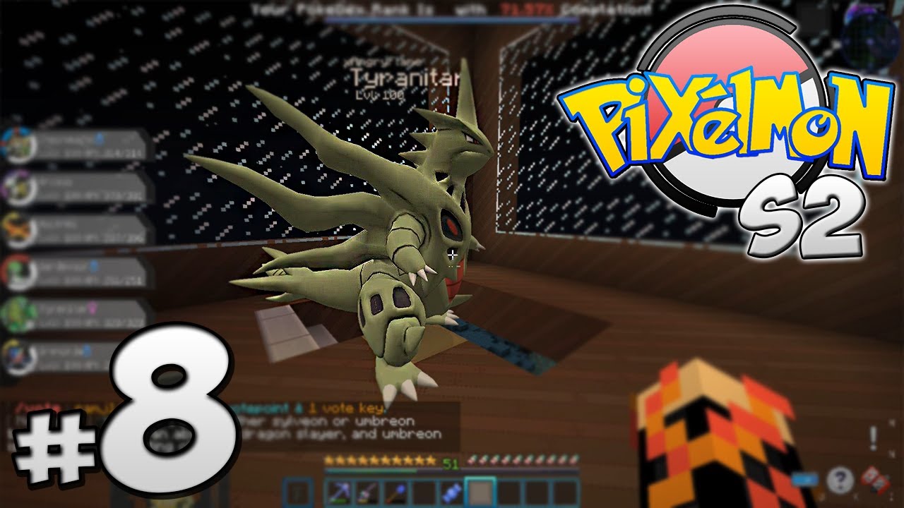MEGA TYRANITAR! (Minecraft: Pixelmon 2. Sezon 8. Bölüm) - YouTube