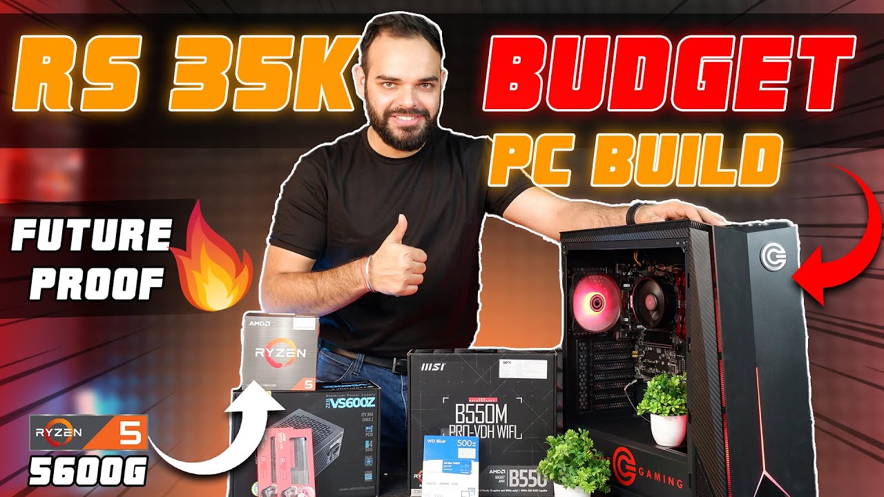 Rs 35,000 Budget Gaming PC Build 2023 | Best PC Build For Budget Gamers ...