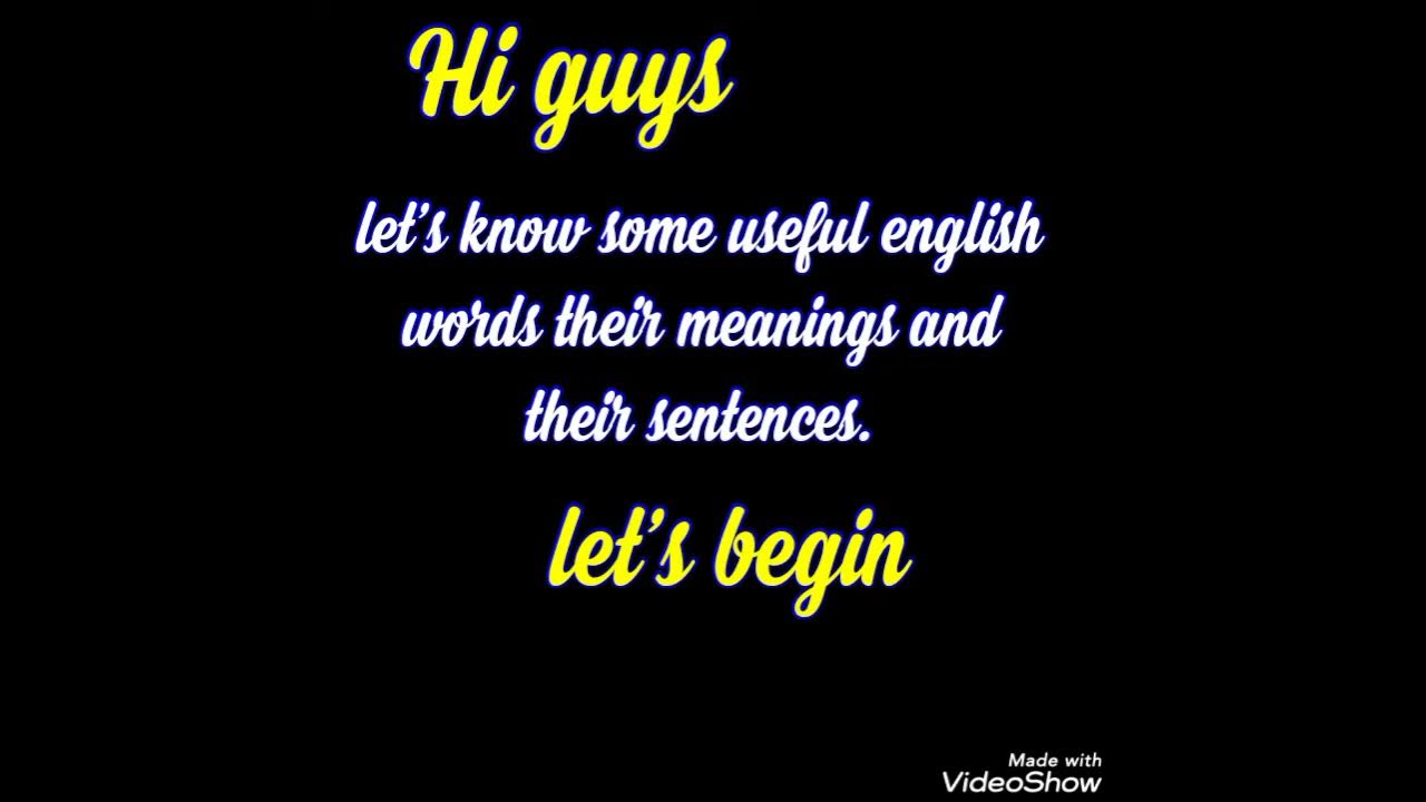 New English Words Useful For Making English Better YouTube new-english-words-useful-for-making-english-better-youtube