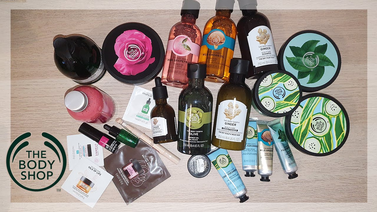 MASSIVE UNBOXING - THE BODY SHOP & THE BODY SHOP AT HOME - YouTube