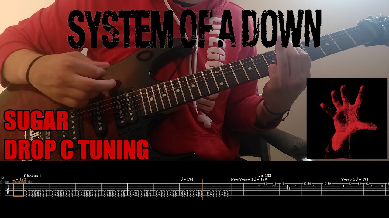 Sugar - System Of A Down Guitar Cover with TABS - YouTube